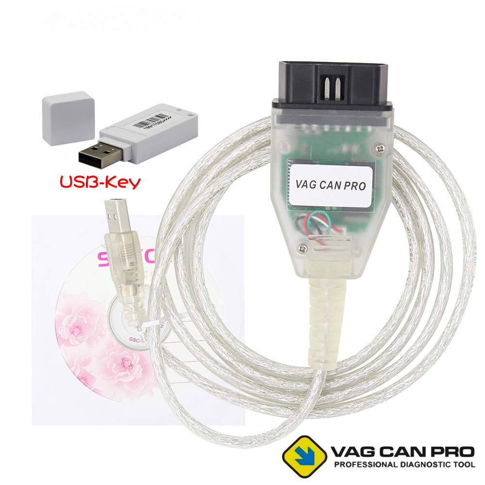 VAG PRO 5.5.1 OBD2 Diagnostic & Programming Tool CAN BUS + UDS + K-Line for VW Audi Skoda Seat ...