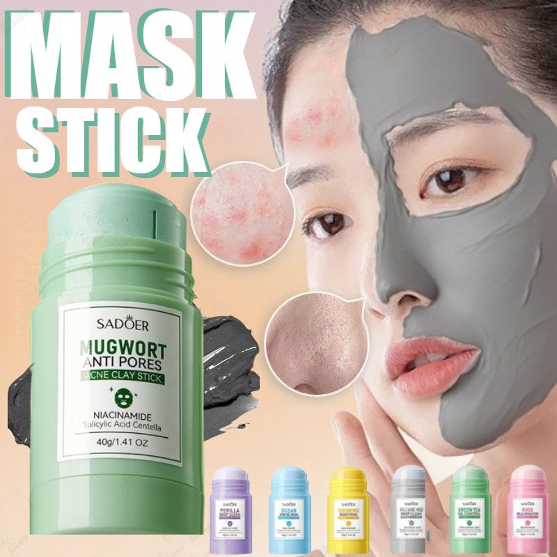 Niacinamide Bright Boost Clay Mask Stick 40g Whitening Skin care Black ...