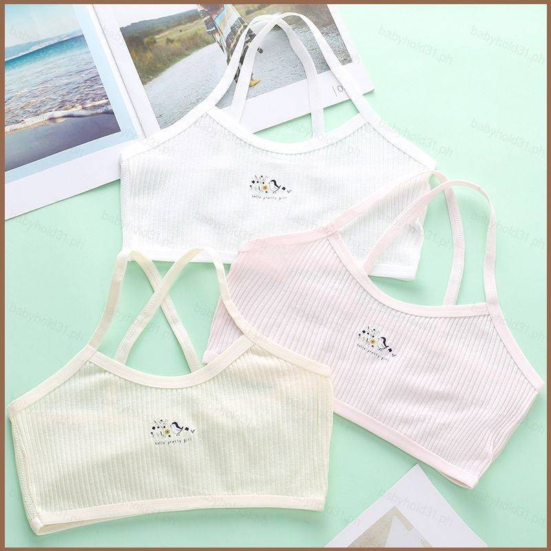 BH3 8-10-12 years old girls Teens Bra For Girl Kids bralette tops ...