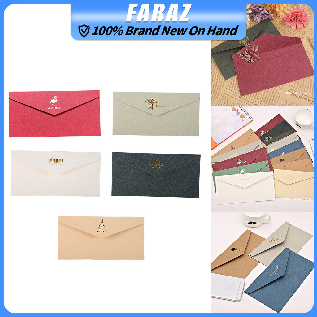 22*11cm Thick Paper Envelope Vintage Printing Envelope For Mail ...