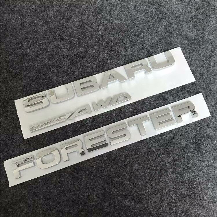 For SUBARU FORESTER AWD STI WRX IMPREZA logo rear trunk emblem back ...