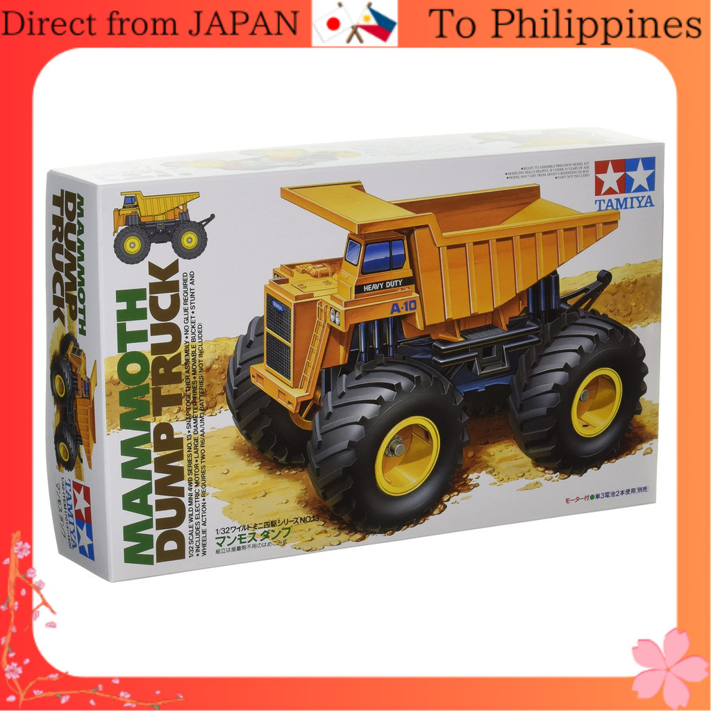 TAMIYA Wild Mini 4WD Series No.13 Mammoth Dump Plastic Model 17013 ...