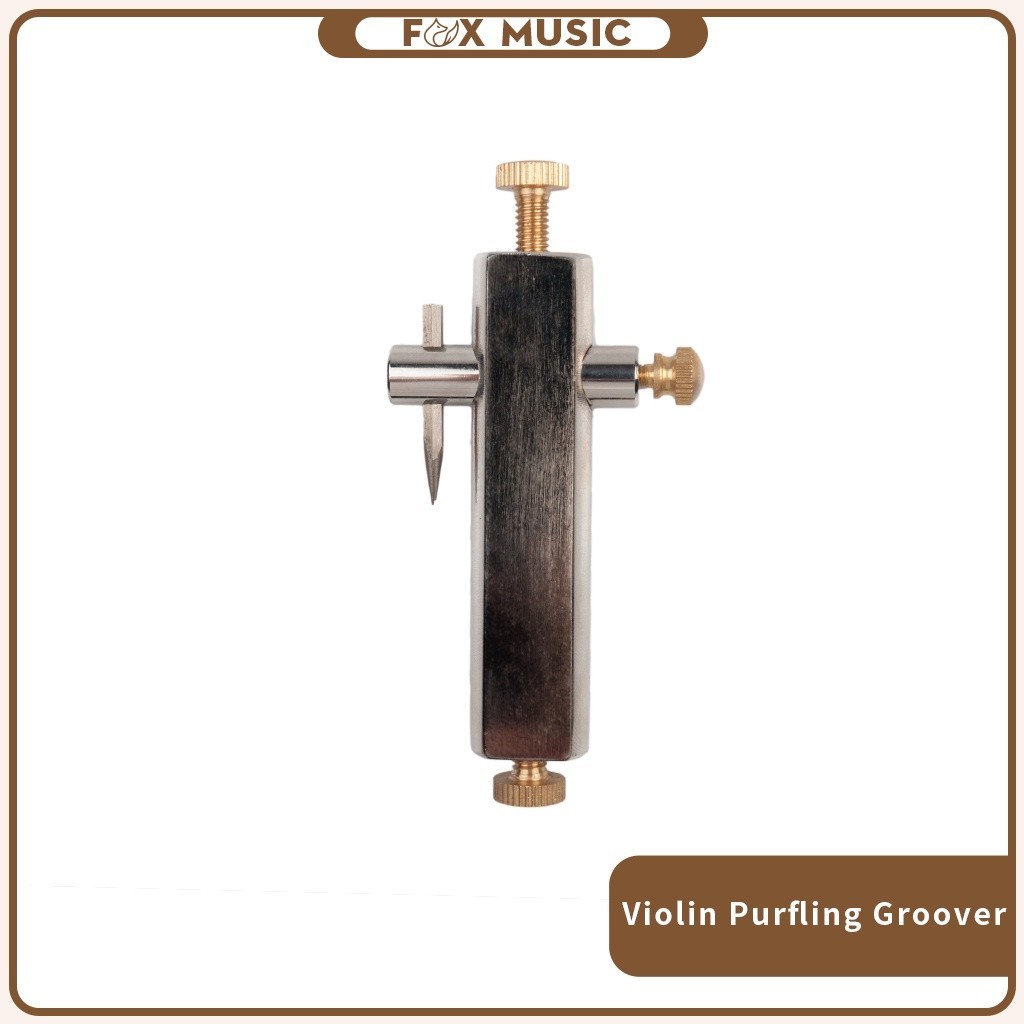RQ+＞Adjustable Violin Purfling Groover Cutter Stainless Steel Violin ...