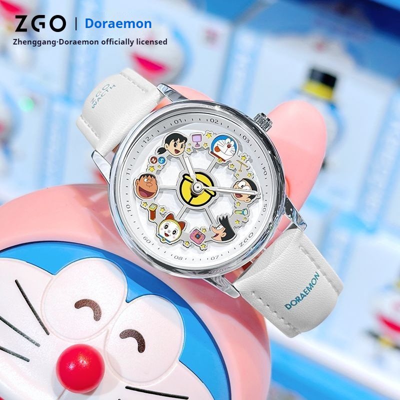 Doraemon Joint Watch, Merry-go-round New Style Luminous Pointer Watch ...