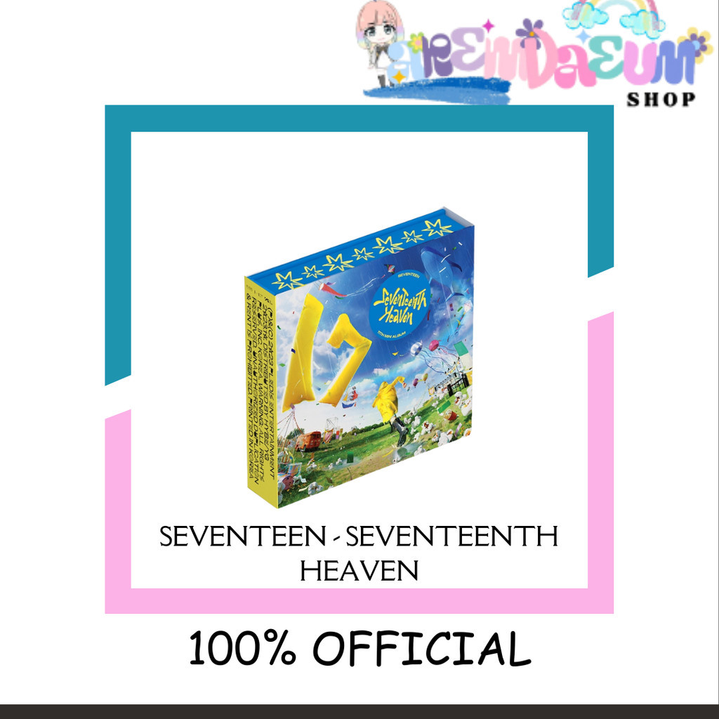 SEVENTEEN - Seventeenth Heaven (Carat Version) 11th Mini Album | Shopee ...
