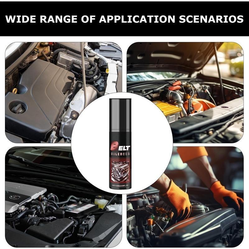 Car Engine Belt Degrease Spray Noise Lubrication Sound Reduction ...