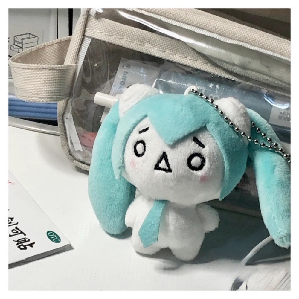 Kawaii Hatsune Miku Stuffed Toy Miku Keychain Mini Hatsune Miku Doll ...