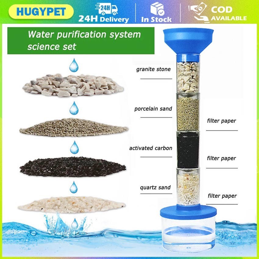 DIY Water Filter Kids Green Science Clean Water Kits Educational Toys ...