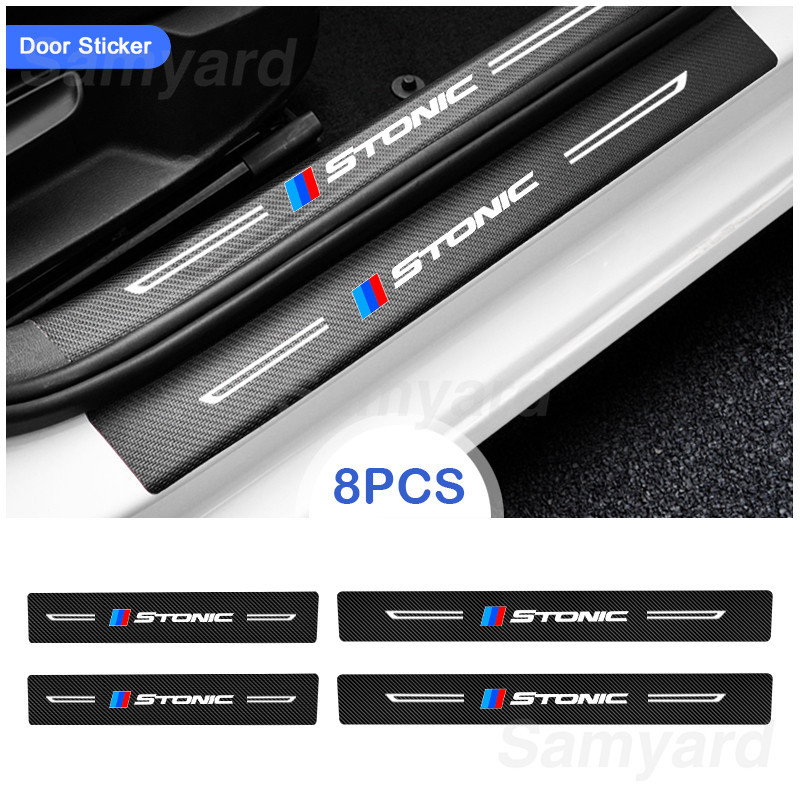 Car Door Carbon Fiber Anti-scratch Sticker Waterproof Sticker Trunk ...