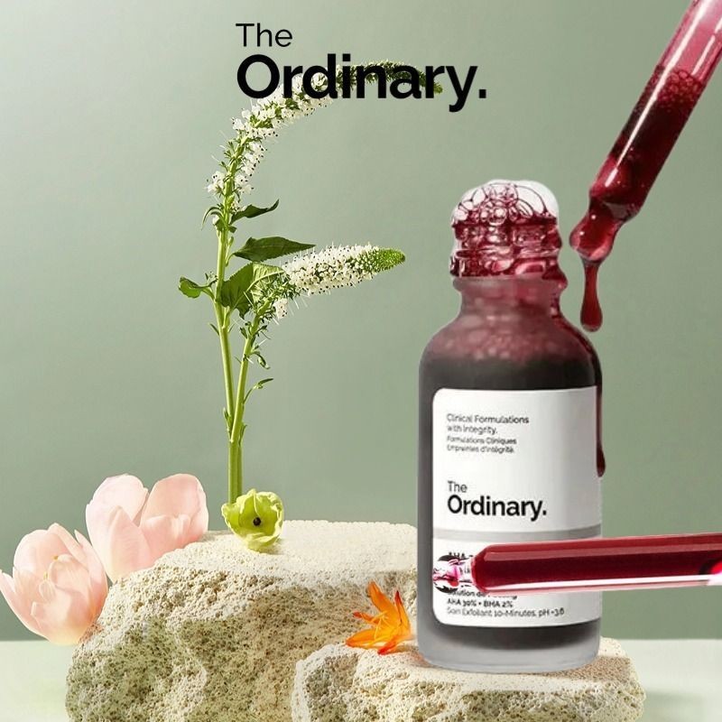 The Ordinary Peeling Solution Serum AHA 30% + BHA 2% Serum Acne And ...