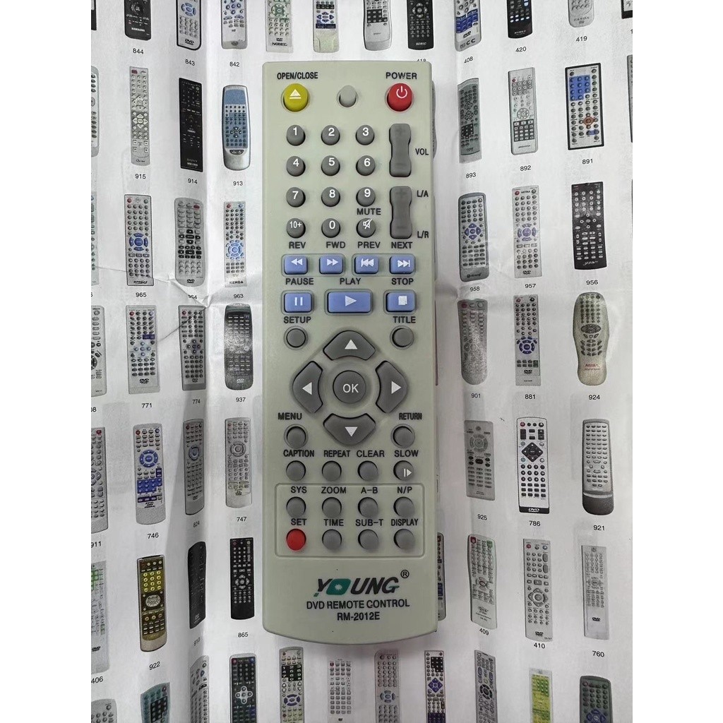 pioneer Universal DVD remote RM-2012E Home Theater DVD Remote Control ...