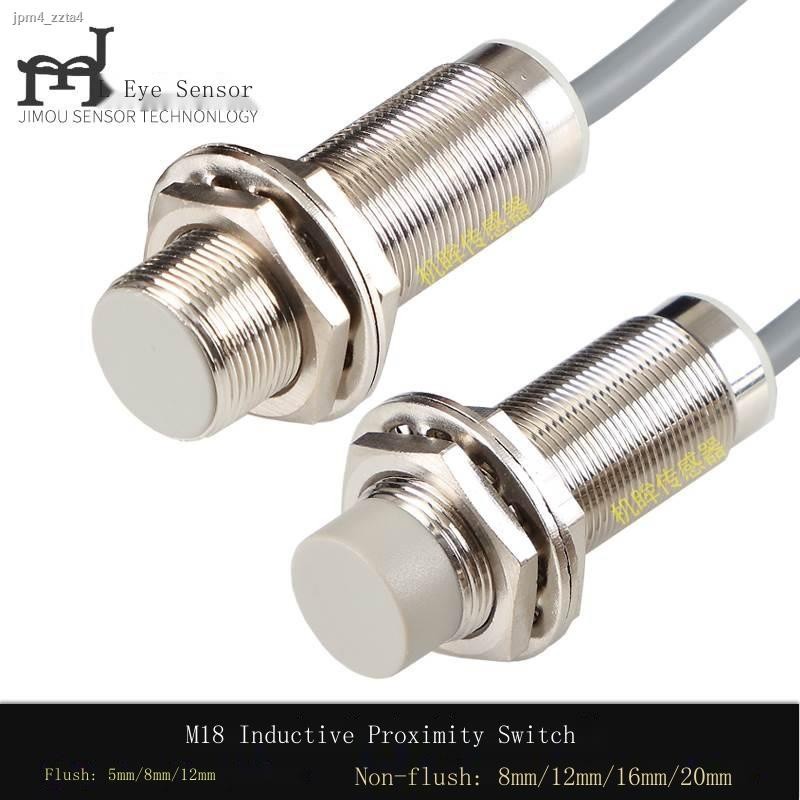 COD/Machine eye inductive proximity switch sensor M12 three-wire npn normally open 24v metal ...
