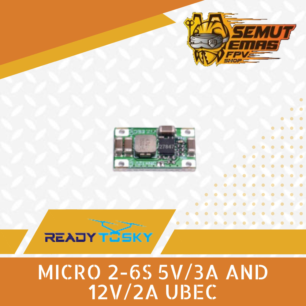 Micro 5V 3A and 12V 2A BEC UBEC Mini 2-6S | Shopee Philippines