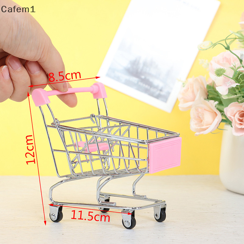 Cfph 1 Pcs Mini Shopping Cart Supermarket Handcart Shopping Cart ...