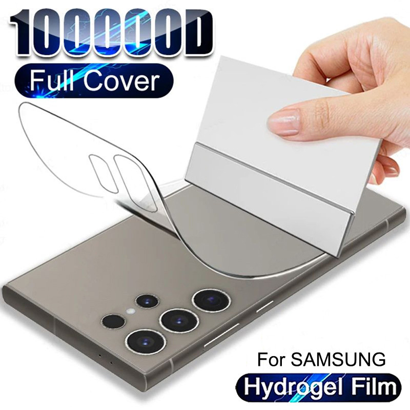 Full Cover Hydrogel Film For Samsung Galaxy S24 S23 S22 S21 S20 S10 S9 S8 Plus S24 Ultra S7 Edge ...