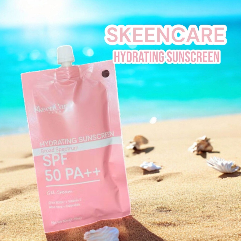 SKEENCARE HYDRATING SUNSCREEN BROAD SPECTRUM WITH SPF50 PA+++ | Shopee ...