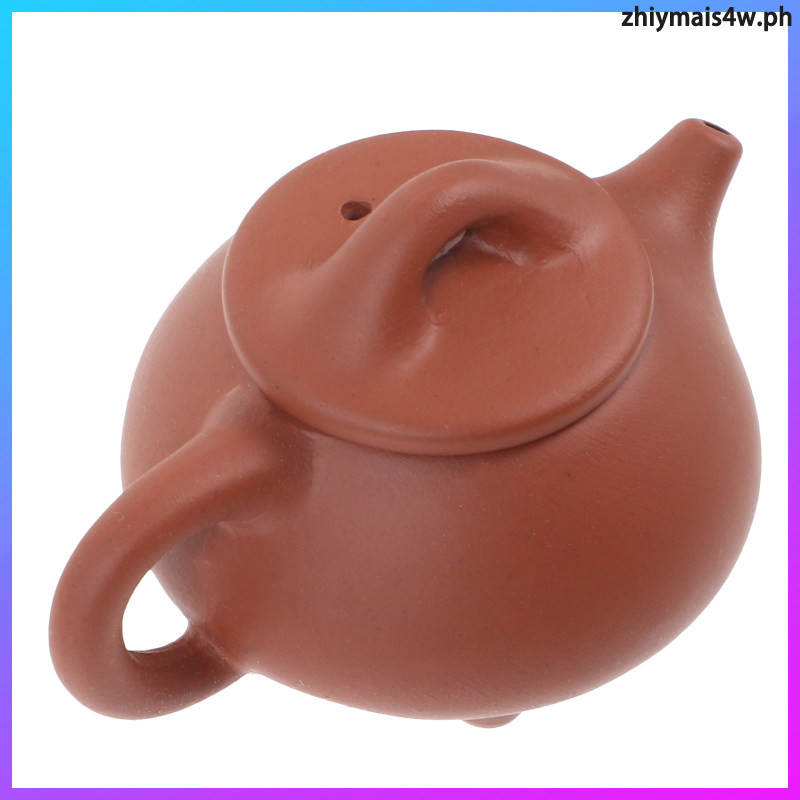 Tea Kettle Vintage Decor Retro Pot Shape Adorn Mini Genuine Yixing Clay ...
