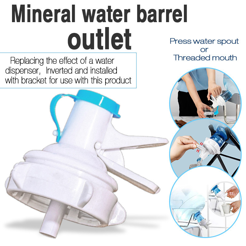 5 Gallon Water Spigot Water Drinking Dispenser Valve Faucet Hand Pump ...
