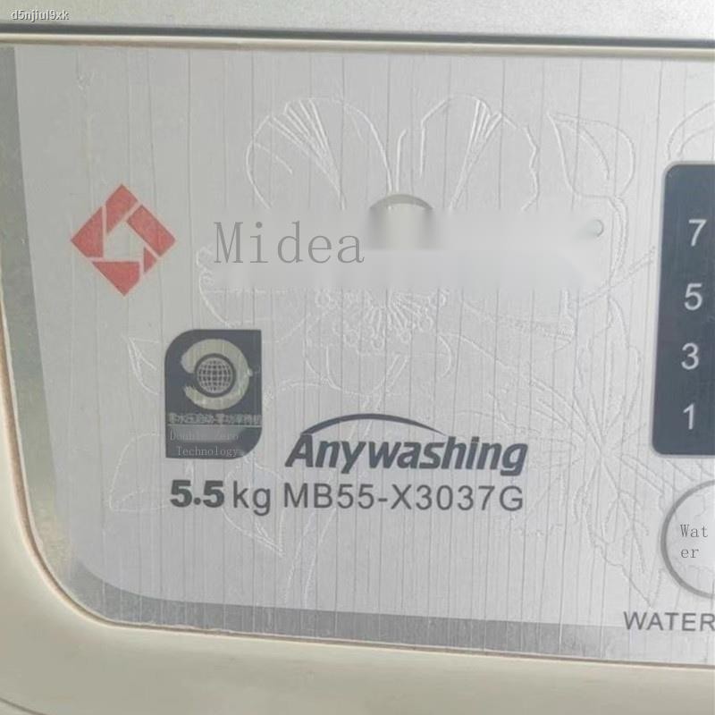 Midea fully automatic MB55-X3037G washing machine wave wheel turntable ...