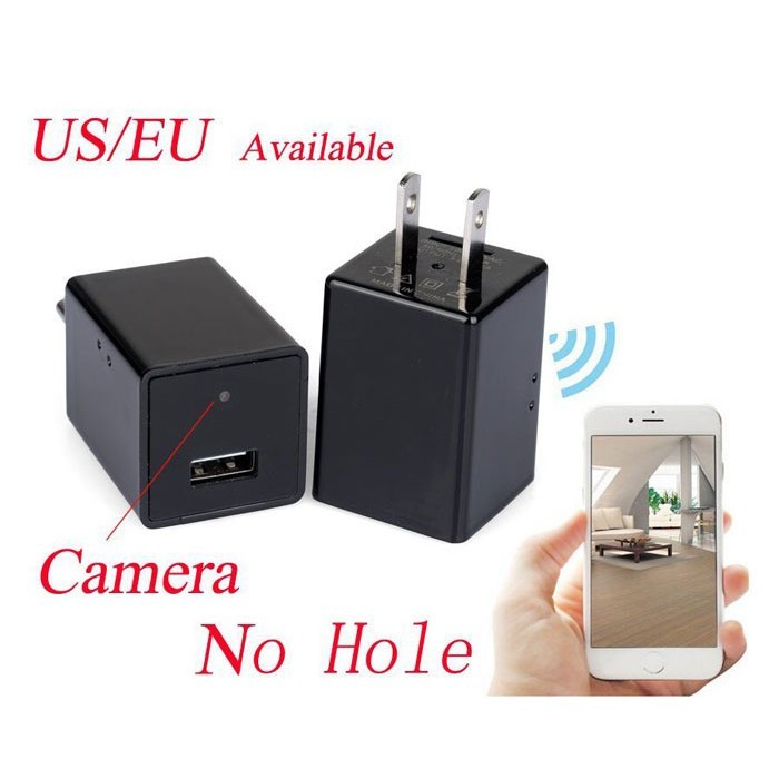 Z99 Wireless HD 1080P WIFI Hidden Camera USB Mini Wall Adapter Charger ...