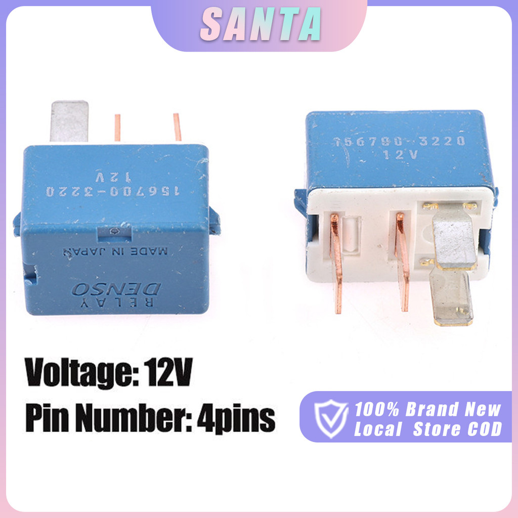 Relay 12v 156700-3220 Blue Relay Four Leg Ac Relay Denso High Quality ...