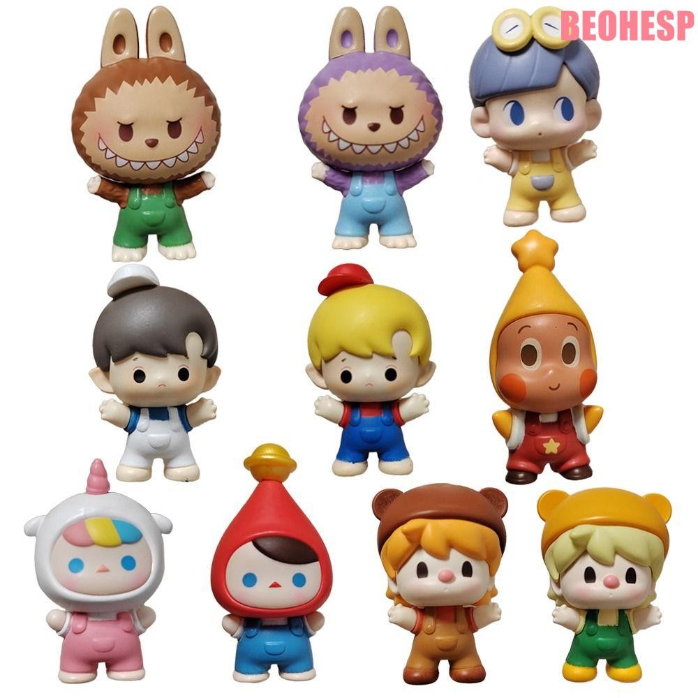 BEOHESP Box, MOLLY Labubu CRYBABY Gimm a Hug Series Anime Figure Model ...
