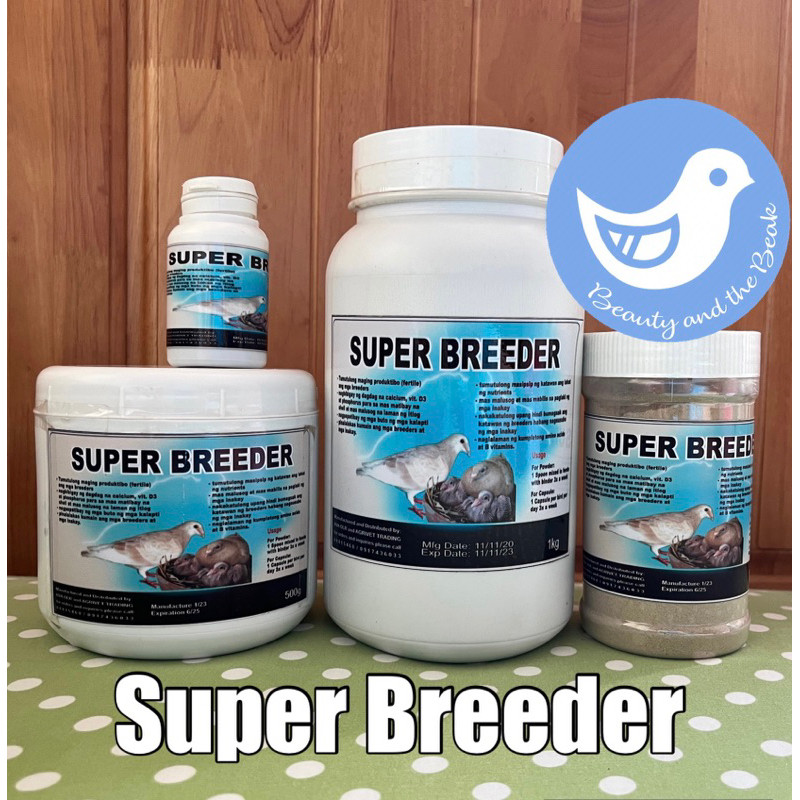 SALE! Super Breeder 100 grams Repack 100 caps 250g 500g 1Kg Bottle1 ...
