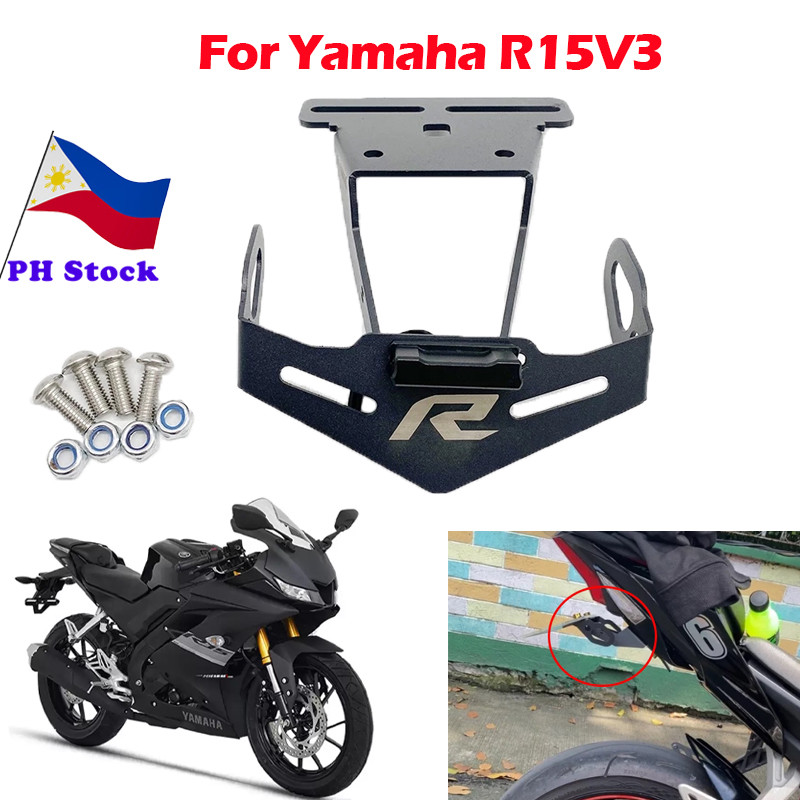 REYGEAKT For R15 V3 R15v3 License Frame Holder Bracket Tail Tidy Fender ...