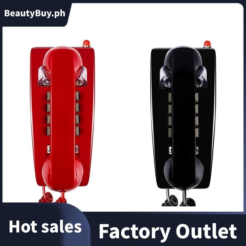 Classic Wall Phones for Landline with Mechanical Ringing, Single Line ...