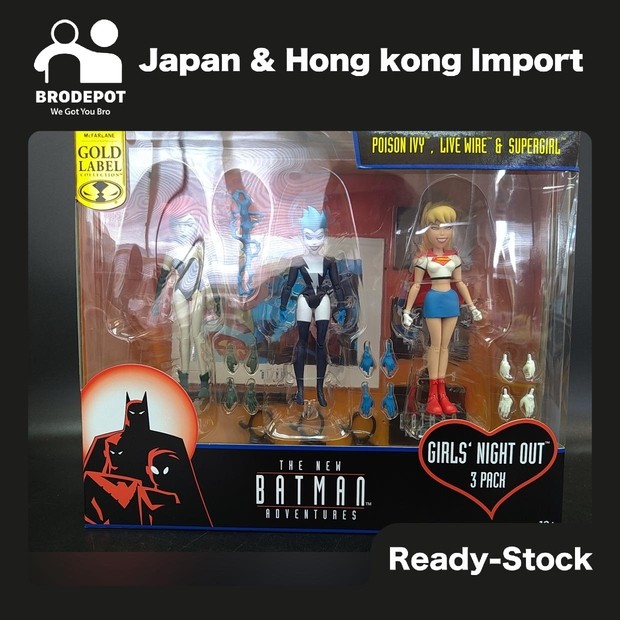 [Ready stock] McFarlane DC DIRECT TNBA MULTIPACK POISON IVY & LIVE WIRE ...