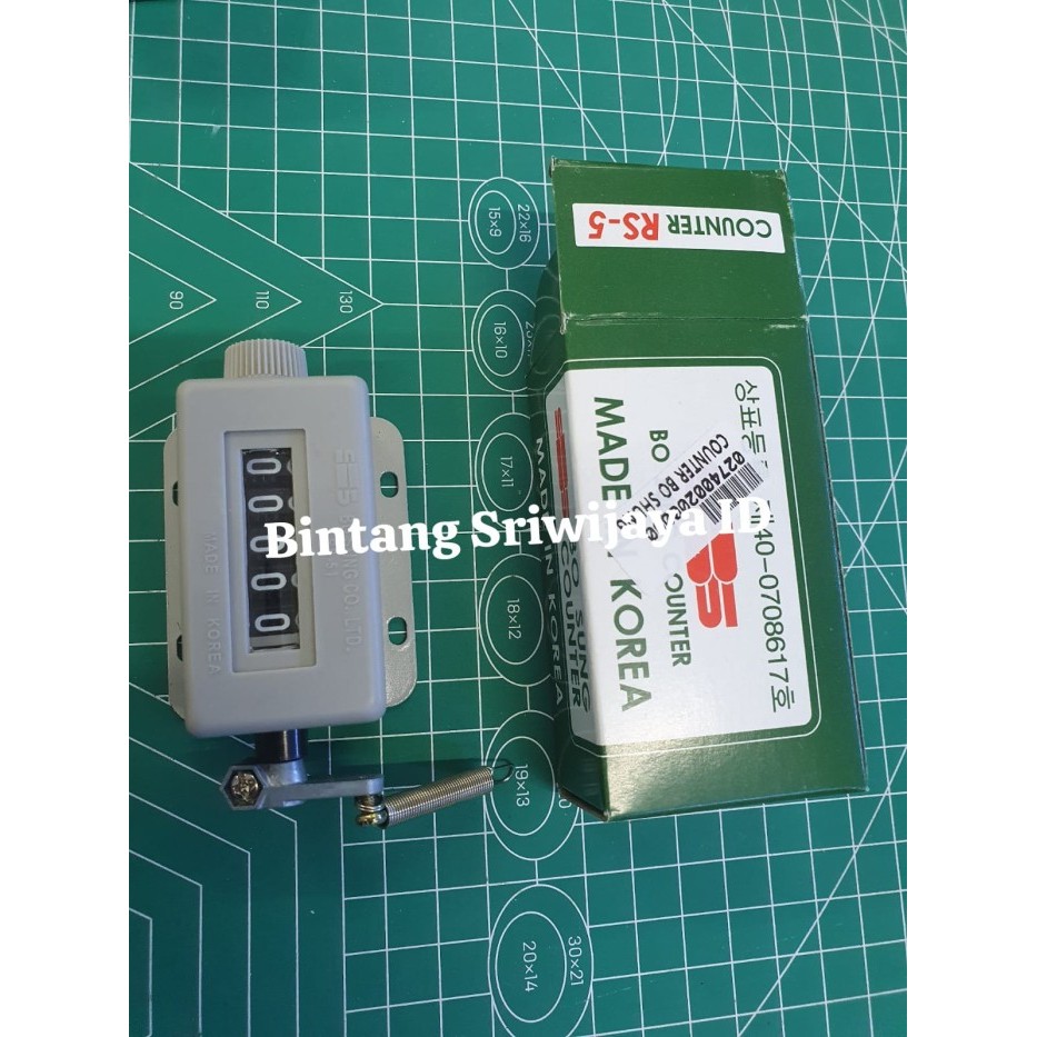 MESIN COUNTER / BOSUNG COUNTER RS-5 - COUNTING MANUAL UNIT MACHINE ...