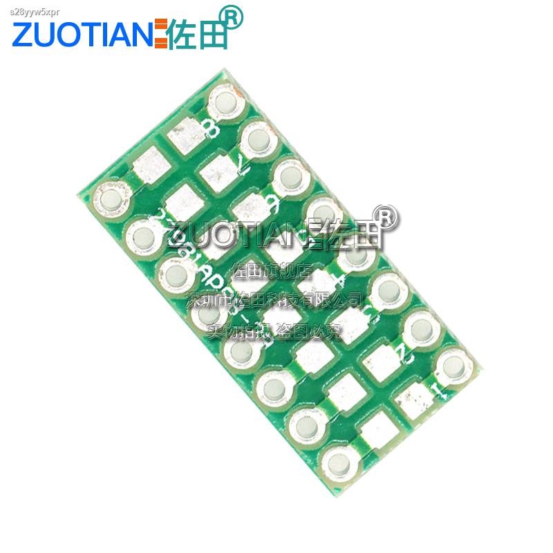 SMD to straight plug 0805 0603 0402 SMT to DIP LED adapter board PCB ...