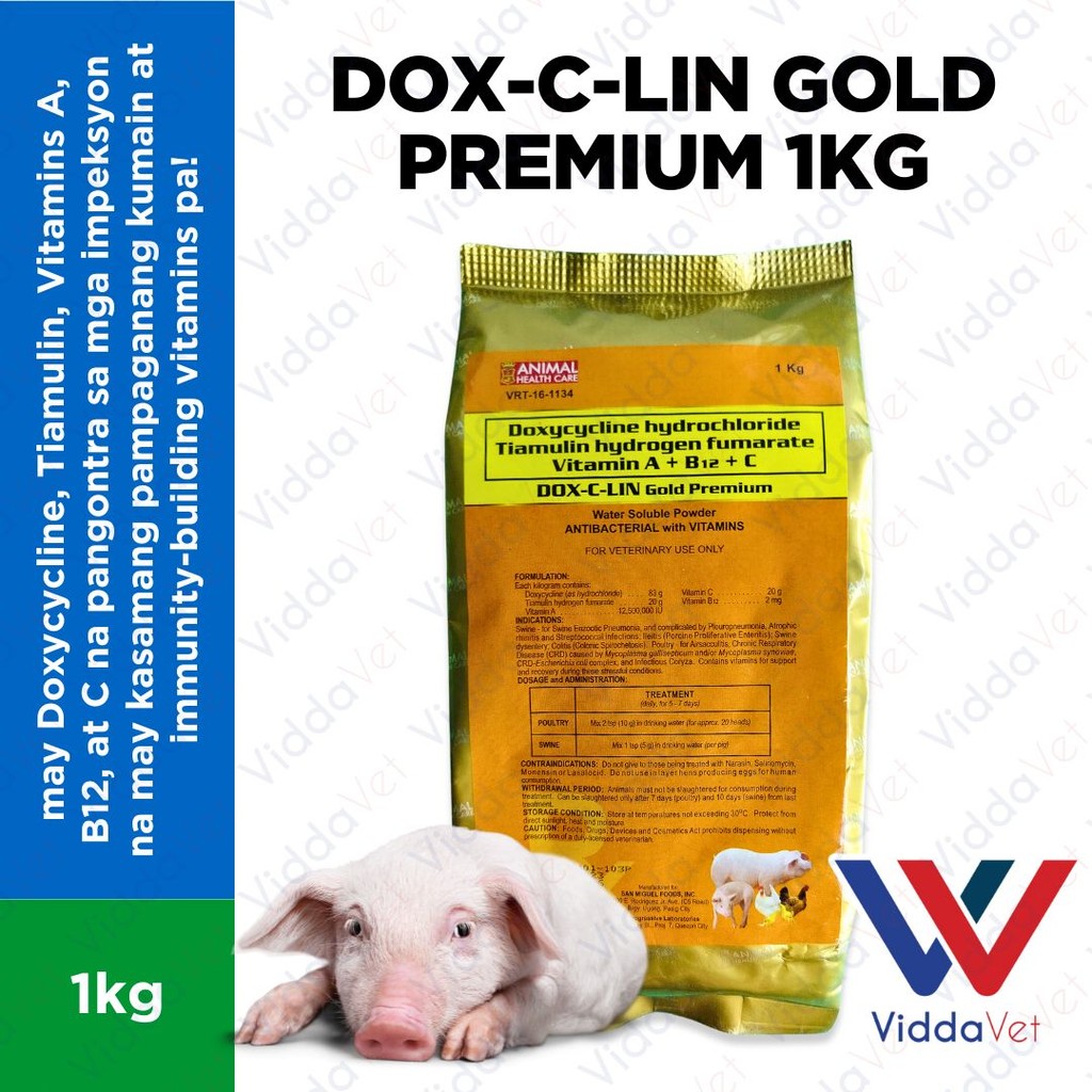 1kg Dox-C-Lin Gold Premium.Vital Support for Healthy Animal Growth ...