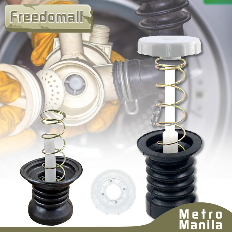 1set Washing Machine Valve Rubber Packing With Spring And Pull Rod For ...