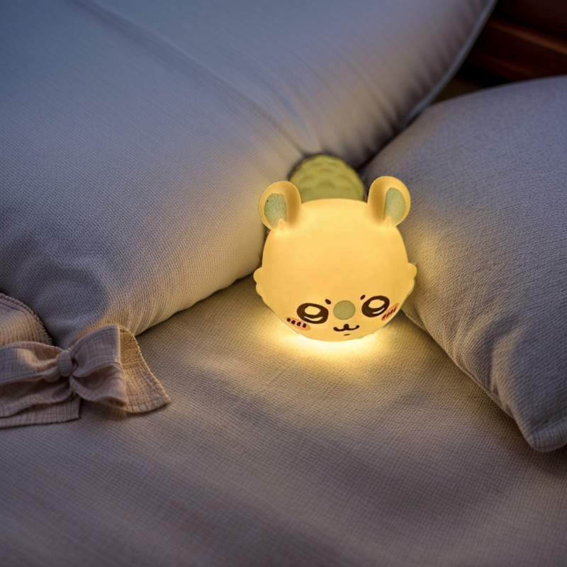 Chiikawa Momonga Usagi Chii Hachi Night Light Creative Desktop Ornament ...
