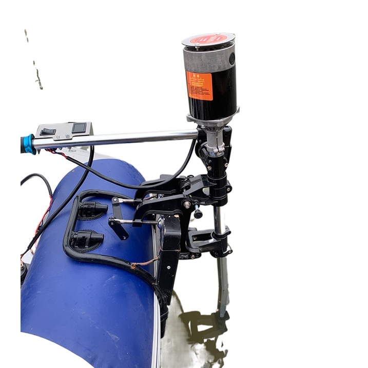 New electric outboard propeller external 12V battery pure copper motor ...