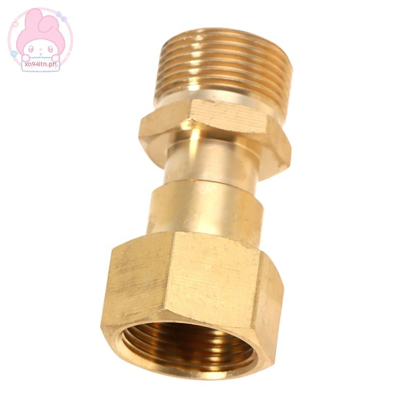 Xo94itn M22 14mm Brass High Pressure Washer Swivel Joint Connector Hose ...