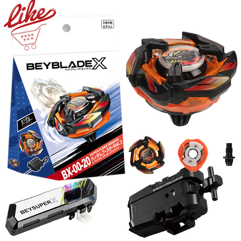 Beyblade X BX00-20 Dran Dragger BX-20 Beyblade Xtreme with Launcher Led ...