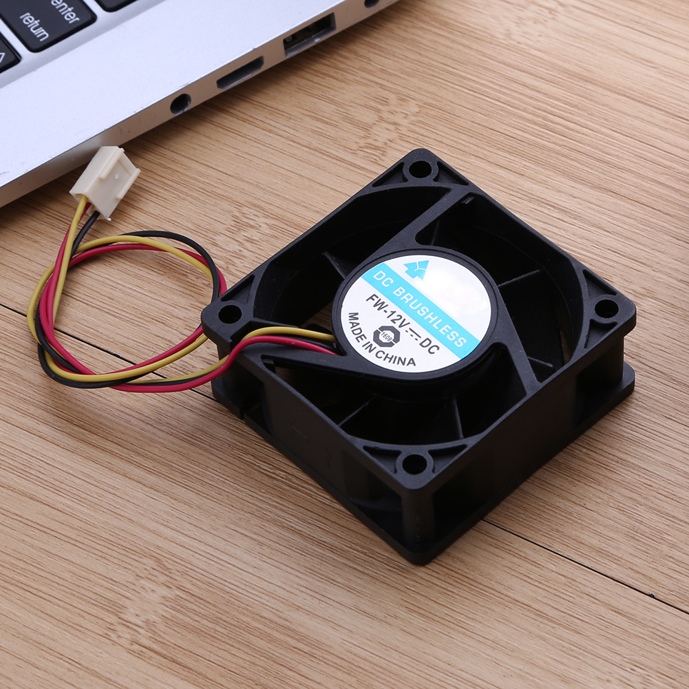 [Didays.ph] DC Brushless Cooling Fan 12V 60x60x25mm 3 Pin CPU Computer ...