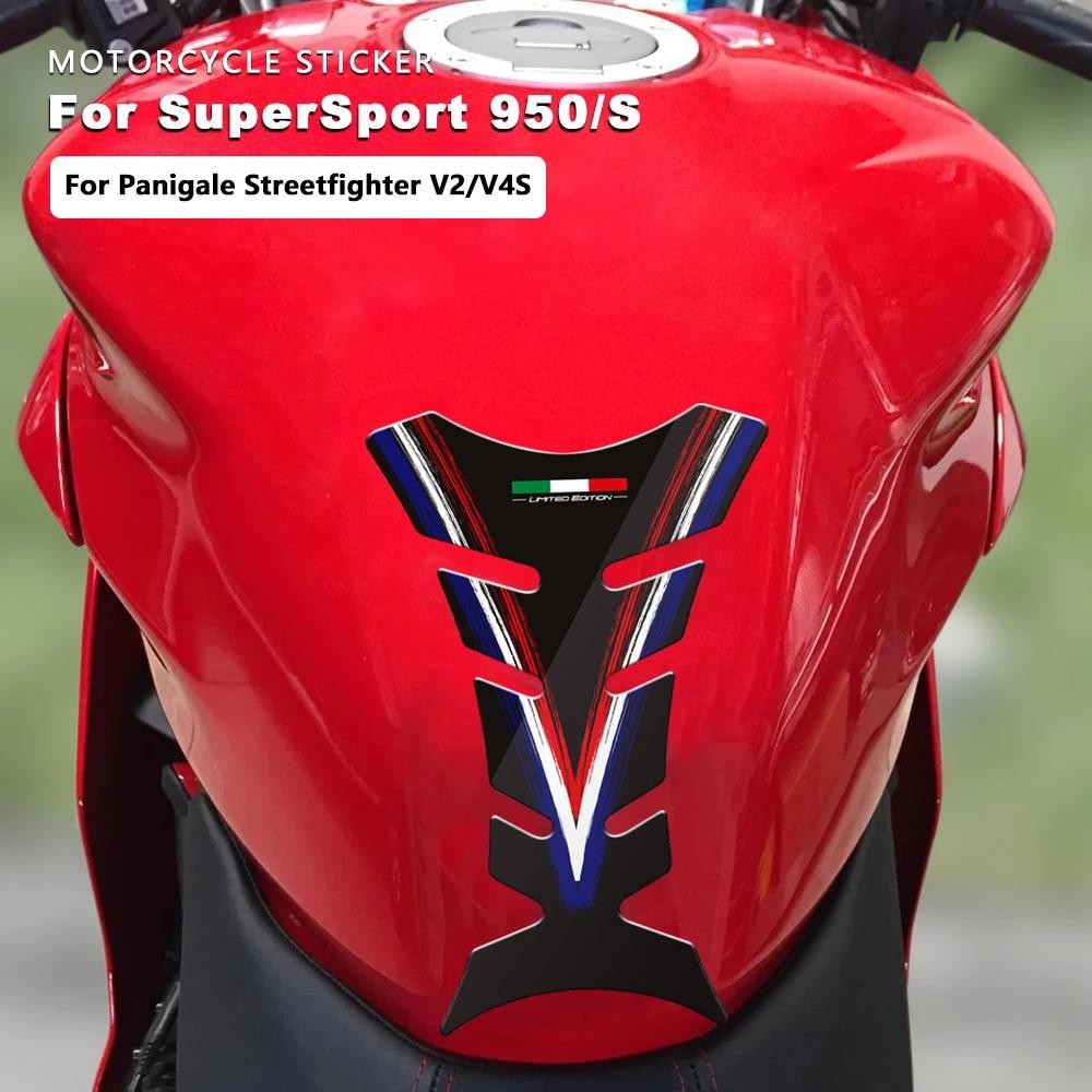 Motorcycle Sticker Waterproof Tank Pad for Ducati Streetfighter V4 V4S ...