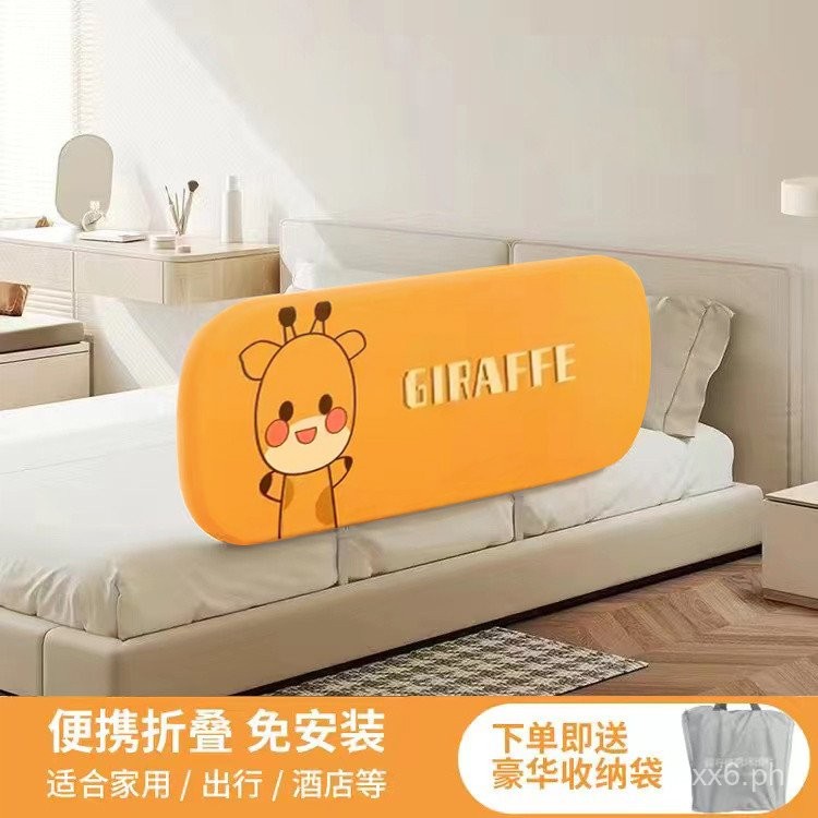 L Installation-Free Bed Fence Foldable Baby Bed Border Protection Bed ...