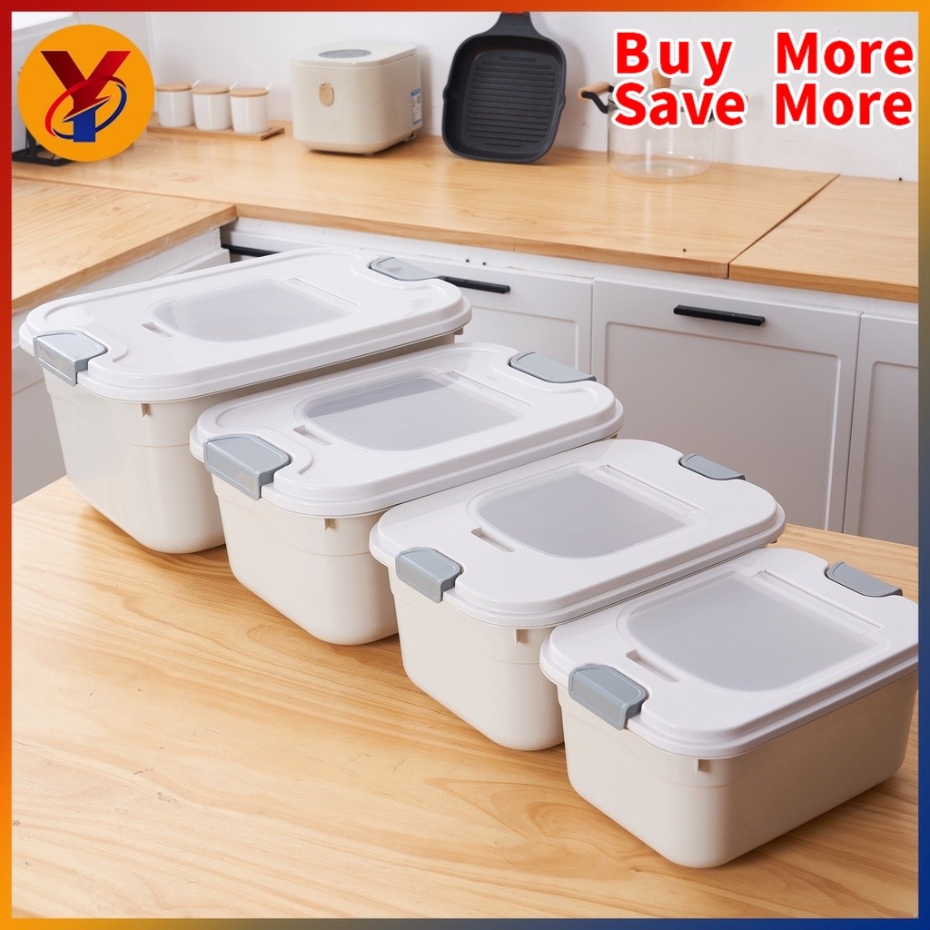 【YL】Rice Container/Box /Bucket Insect Proof Moisture Grain Storage Rice ...
