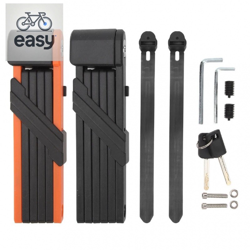 Foldable Chain Lock Bike Folding Lock Waterproof Prevent Theft ...