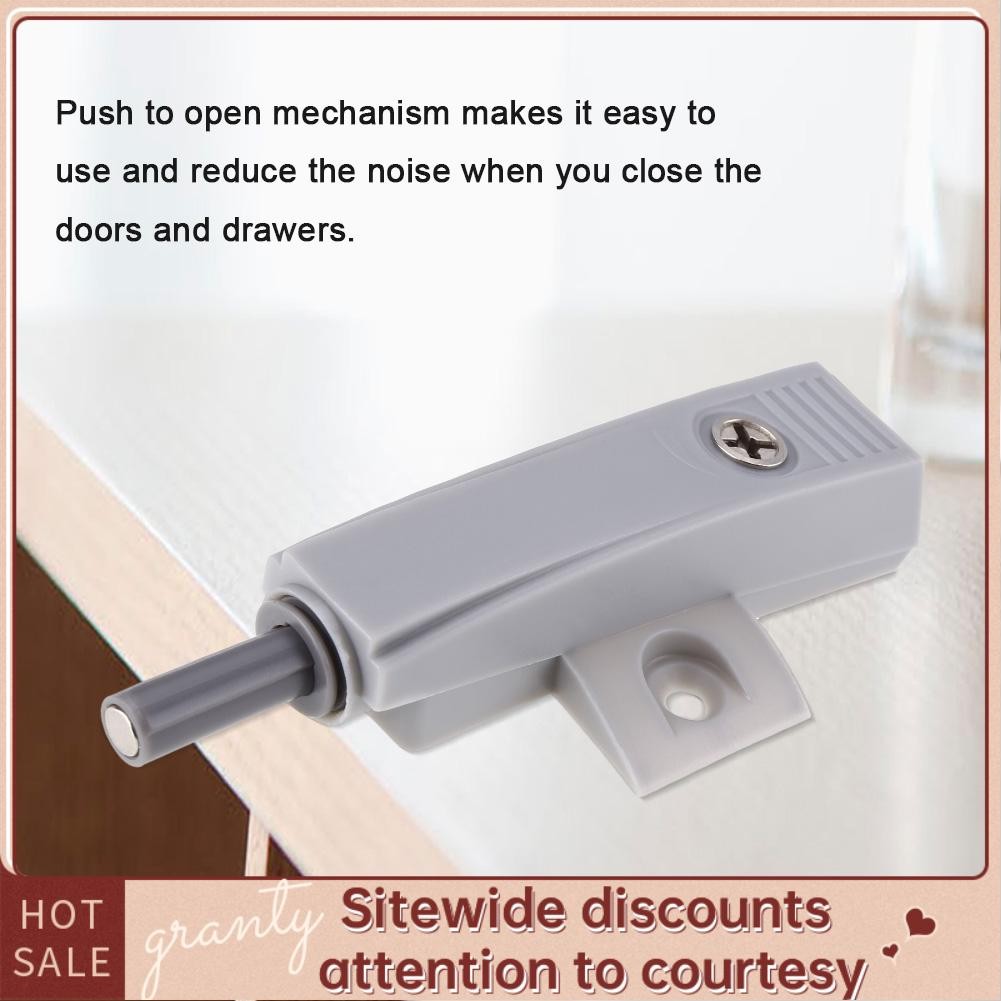 Granty Magnetic Push Latches for Cabinets to Open Cabinet Hardware ...