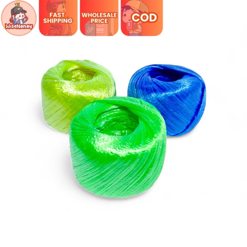 WiseNanay Plastic Straw Rope / Panali Braided Ropes 50 Meters #8073 ...