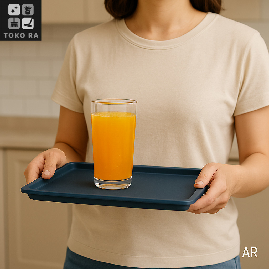 RA (price for 6 pcs) serving tray, square plastic baking tray /, drink ...