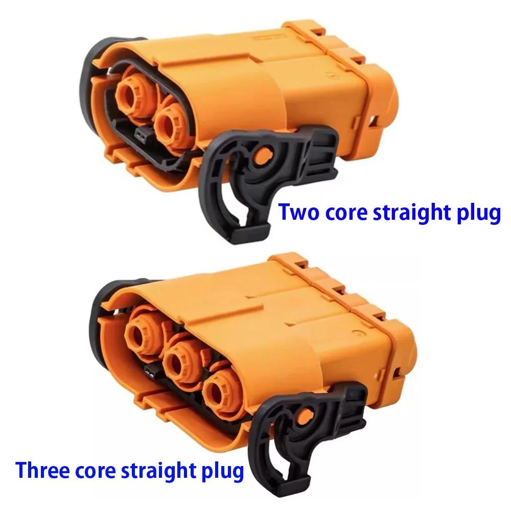 125A 150A 200A DC 1500V HV Connector High Voltage Connector 2P 3P Right ...