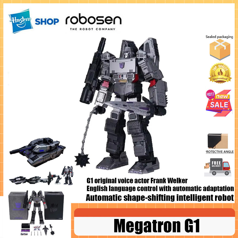 Robosen Megatron G1 Transformers Smart Robot English Dialogue Megatron ...