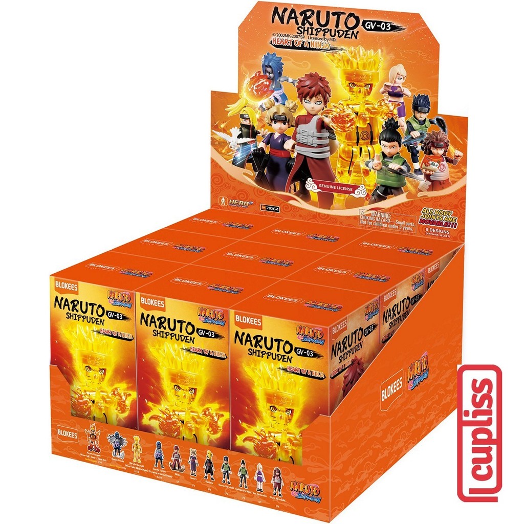 BLOKEES Original 71064 Mini Figures Naruto GV-03 Galaxy Version 03 ...