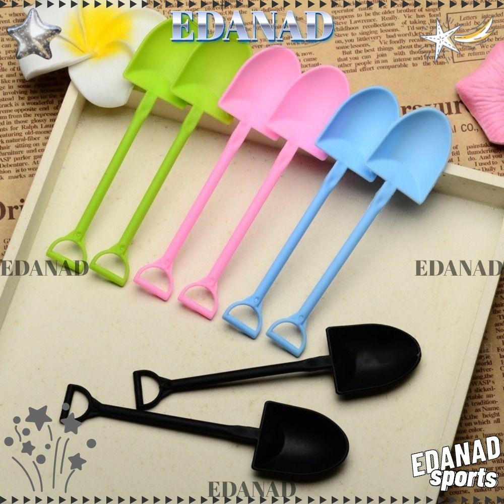 EDANAD 100pcs Disposables Spoon, PP Thickened Plastics Spoon, Cute ...